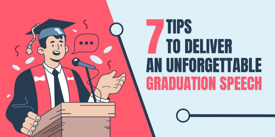 7 Tips to Deliver an Unforgettable Graduation Speech - Creative ...