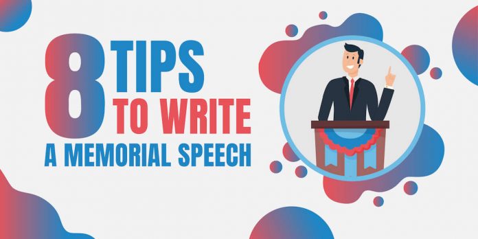 8 Tips to Write a Memorial Speech (With a Sample Speech) - Creative ...