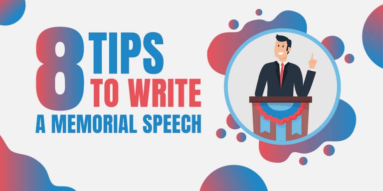 8 Tips to Write a Memorial Speech (With a Sample Speech) - Creative ...