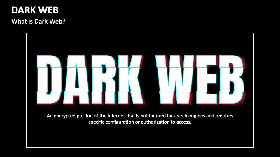 Dark Web PowerPoint and Google Slides Template - PPT Slides
