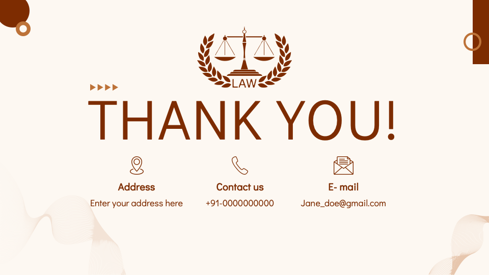 Law Firm Profile Template for Google Slides and PowerPoint - PPT Slides