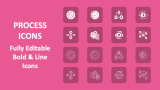 Process Icons for PowerPoint and Google Slides - PPT Slides