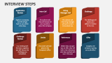 Interview Steps PowerPoint Presentation Slides - PPT Template