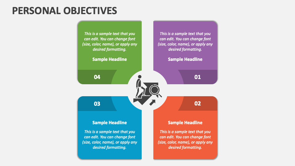Personal Objectives PowerPoint and Google Slides Template - PPT Slides
