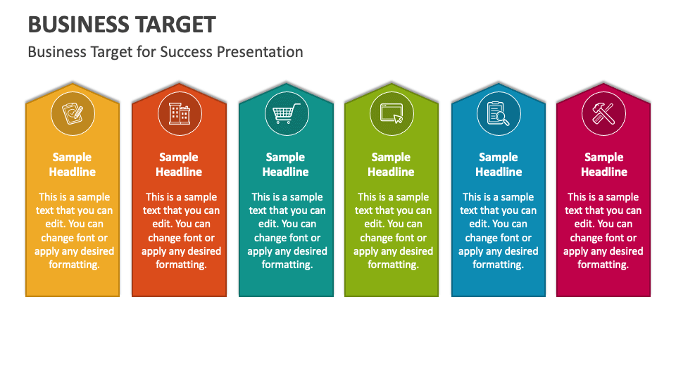 Business Target PowerPoint and Google Slides Template - PPT Slides