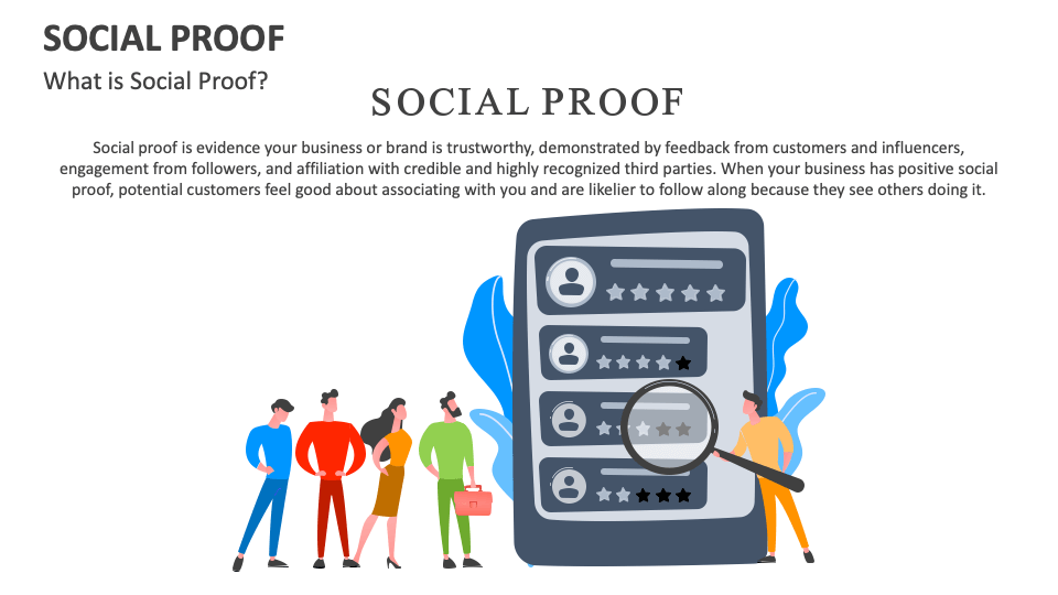 Social Proof PowerPoint and Google Slides Template - PPT Slides