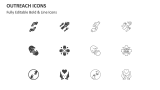 Outreach Icons for PowerPoint and Google Slides - PPT Slides