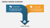 Merge Arrow Diagram PowerPoint and Google Slides Template - PPT Slides