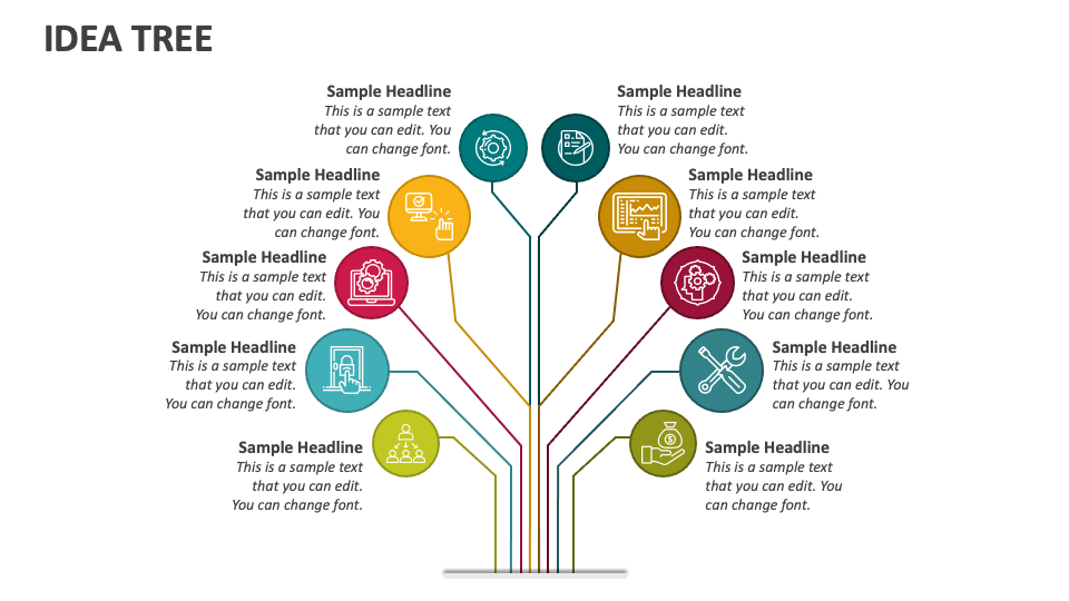 Idea Tree PowerPoint and Google Slides Template - PPT Slides