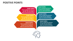 Positive Points PowerPoint and Google Slides Template - PPT Slides