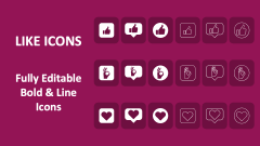 Like Icons for PowerPoint and Google Slides - PPT Slides