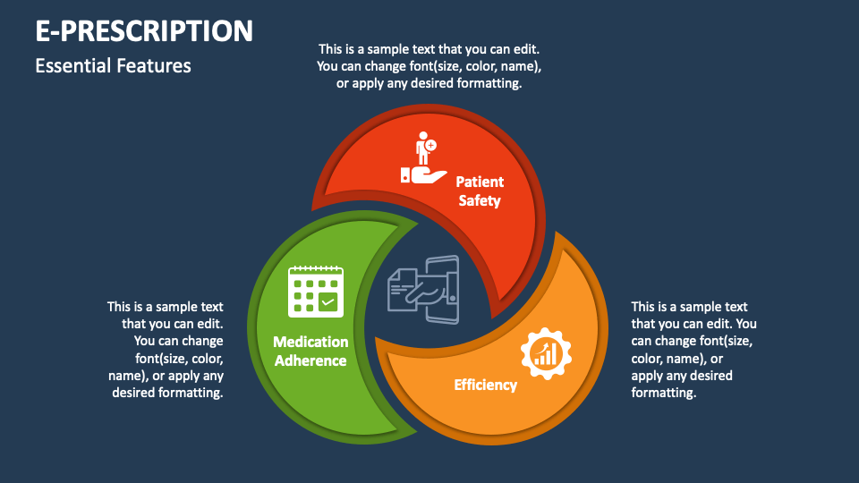 E-Prescription PowerPoint and Google Slides Template - PPT Slides
