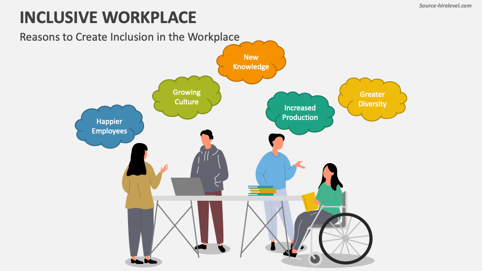 Inclusive Workplace PowerPoint and Google Slides Template - PPT Slides