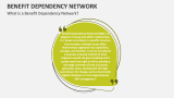 Benefit Dependency Network PowerPoint and Google Slides Template - PPT Slides