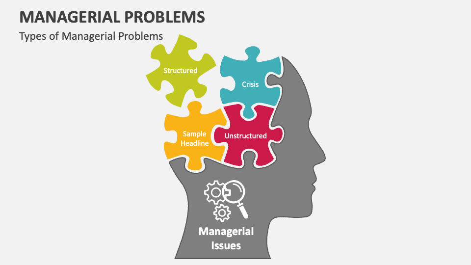 Managerial Problems PowerPoint Presentation Slides - PPT Template