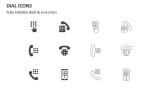 Dial Icons for PowerPoint and Google Slides - PPT Slides