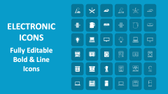 Electronic Icons for PowerPoint and Google Slides - PPT Slides