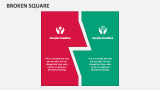 Broken Square PowerPoint Presentation Slides - PPT Template