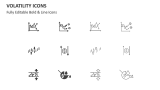 Volatility Icons for PowerPoint and Google Slides - PPT Slides