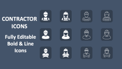 Contractor Icons for PowerPoint and Google Slides - PPT Slides
