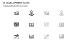 IT Development Icons for PowerPoint and Google Slides - PPT Slides