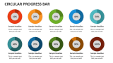 Circular Progress Bar PowerPoint and Google Slides Template - PPT Slides