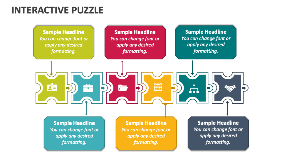 Interactive Puzzle PowerPoint and Google Slides Template - PPT Slides