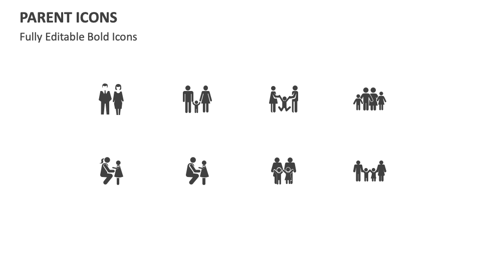 Parent Icons for PowerPoint and Google Slides - PPT Slides