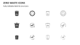 Zero Waste Icons for PowerPoint and Google Slides - PPT Slides