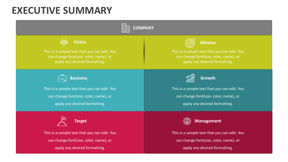Executive Summary PowerPoint Presentation Slides - PPT Template