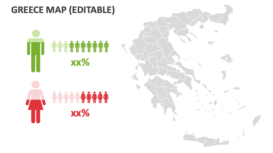 Greece Map PowerPoint Presentation Slides - PPT Template