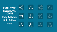 Employee Relations Icons for PowerPoint and Google Slides - PPT Slides