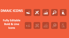 DMAIC Icons for PowerPoint and Google Slides - PPT Slides