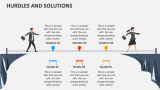 Hurdles and Solutions PowerPoint and Google Slides Template - PPT Slides
