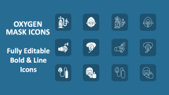 Oxygen Mask Icons for PowerPoint and Google Slides - PPT Slides