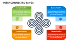 Interconnected Rings PowerPoint and Google Slides Template - PPT Slides