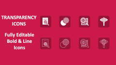 Transparency Icons for PowerPoint and Google Slides - PPT Slides