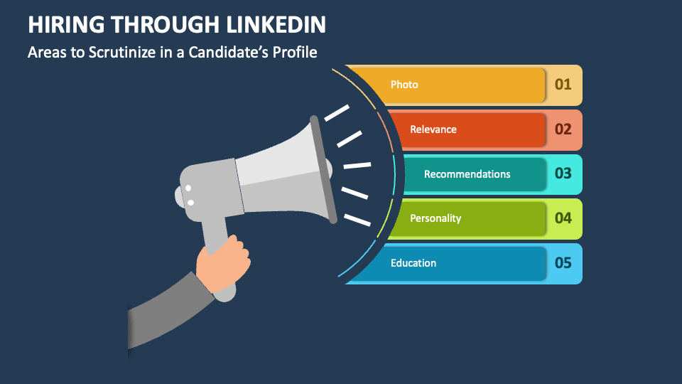 Hiring Through Linkedin PowerPoint and Google Slides Template - PPT Slides
