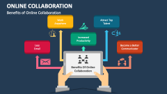 Online Collaboration PowerPoint and Google Slides Template - PPT Slides