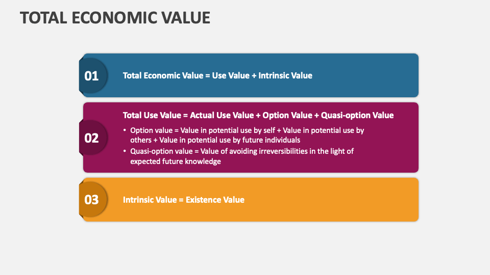 Total Economic Value PowerPoint Presentation Slides - PPT Template