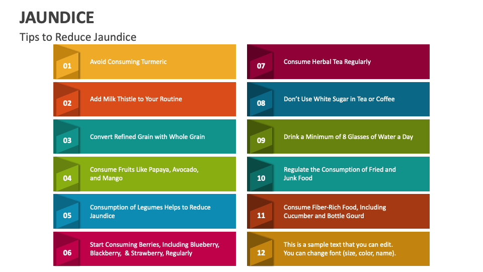 Jaundice PowerPoint and Google Slides Template - PPT Slides