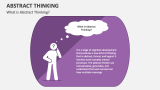 Abstract Thinking PowerPoint and Google Slides Template - PPT Slides