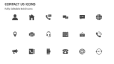 Contact us Icons for PowerPoint and Google Slides - PPT Slides
