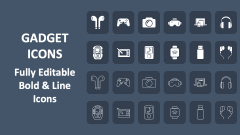 Gadget Icons for PowerPoint and Google Slides - PPT Slides