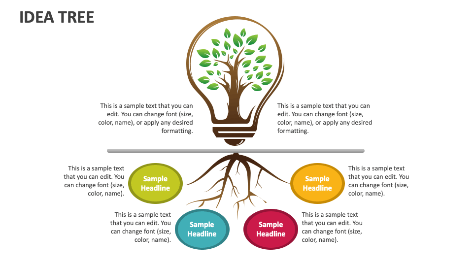 Idea Tree PowerPoint and Google Slides Template - PPT Slides