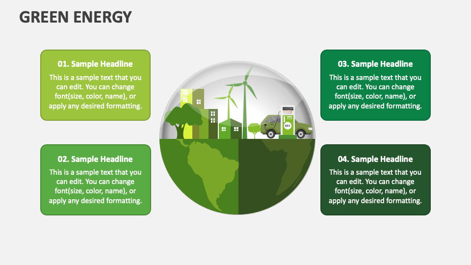 Green Energy PowerPoint and Google Slides Template - PPT Slides