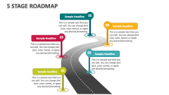 Free 5 Stage Roadmap PowerPoint Presentation Template - Google Slides