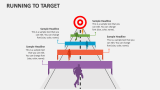 Running to Target PowerPoint and Google Slides Template - PPT Slides