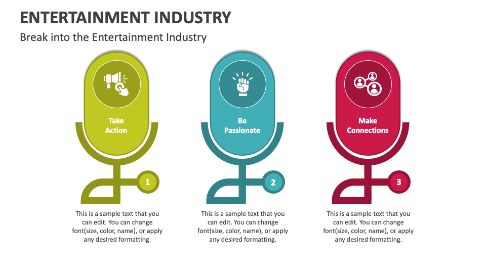 Entertainment Industry PowerPoint and Google Slides Template - PPT Slides