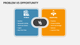 Problem Vs Opportunity PowerPoint and Google Slides Template - PPT Slides